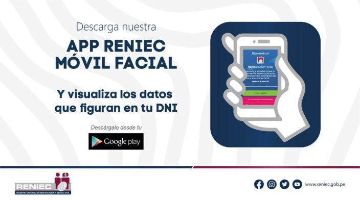 App Reniec Móvil Facial: cómo descargarlo y para qué sirve ...