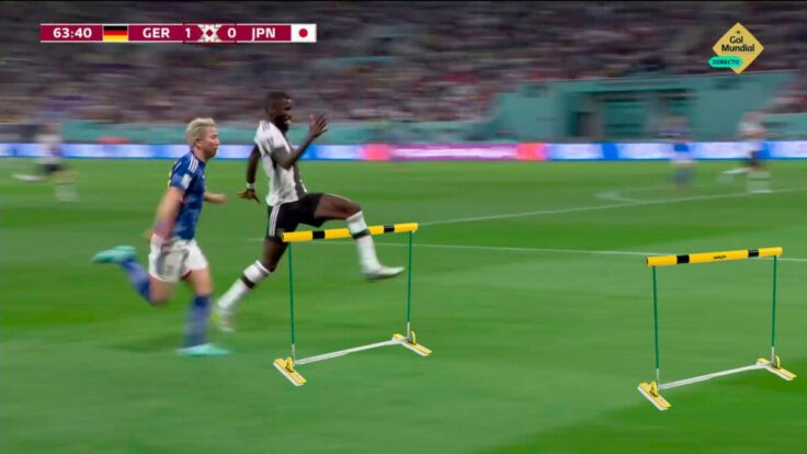 VIDEO: ¿Qué hizo Antonio Rüdiger? Curiosa corrida que motivó a Japón y ...