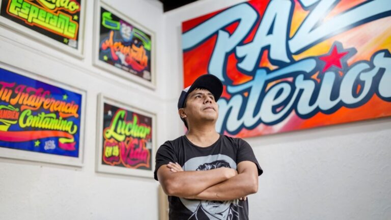 Elliot Tupac, el muralista peruano que deslumbra por el mundo