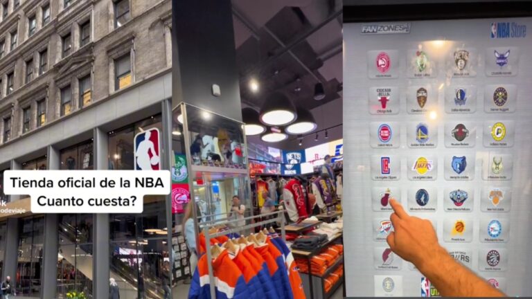 Conoce la tienda de la NBA en Nueva York