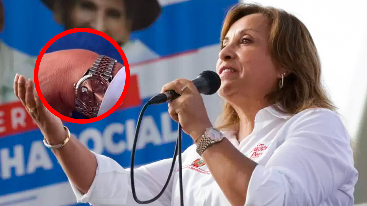 ¿Cuánto cuesta el Rolex de Dina Boluarte? - Infomercado - Noticias