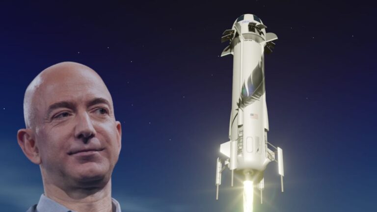 Blue Origin lanza su primer vuelo tripulado al borde del espacio