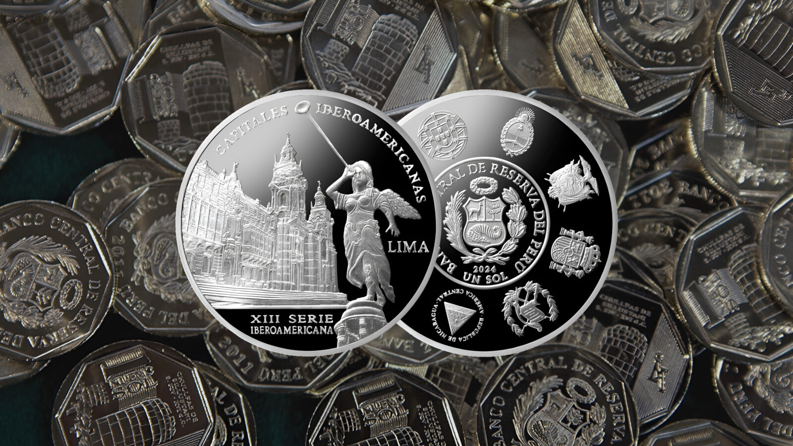 Nueva moneda de S/1: BCR presenta la moneda 'Capitales Iberoamericanas ...